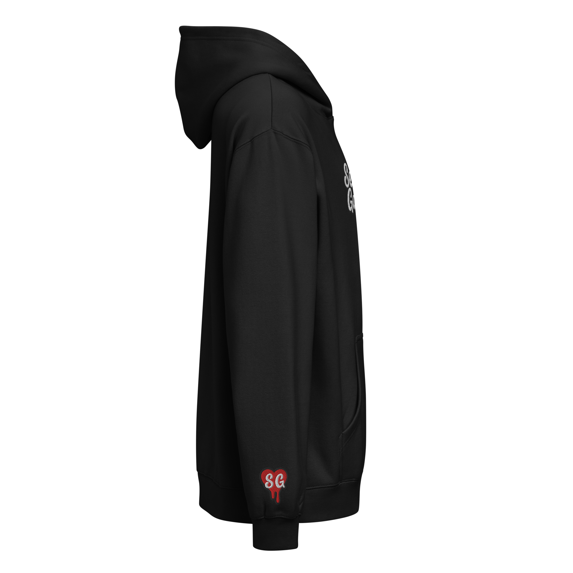 DripScript Embroidered Hoodie | Premium Fleece Streetwear | Sensitive ...